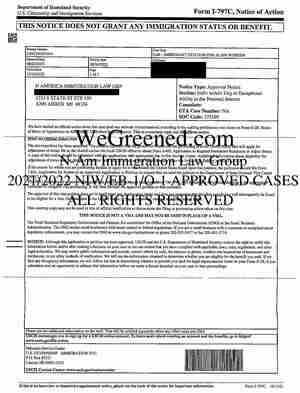 NIW/EB1A/EB1B Approved Cases - North America Immigration Law Group ...