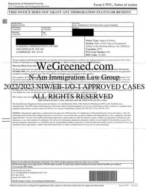 NIW/EB1A/EB1B Approved Cases - North America Immigration Law Group ...