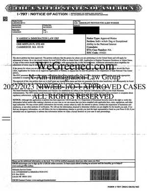 NIW/EB1A/EB1B Approved Cases - North America Immigration Law Group ...