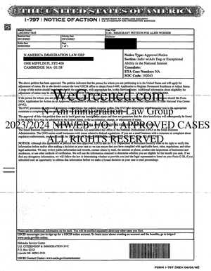 NIW/EB1A/EB1B Approved Cases - North America Immigration Law Group ...