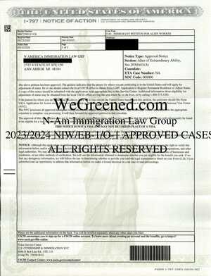 NIW/EB1A/EB1B Approved Cases - North America Immigration Law Group ...