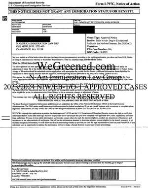 NIW/EB1A/EB1B Approved Cases - North America Immigration Law Group ...