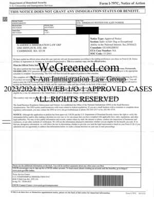 NIW/EB1A/EB1B Approved Cases - North America Immigration Law Group ...